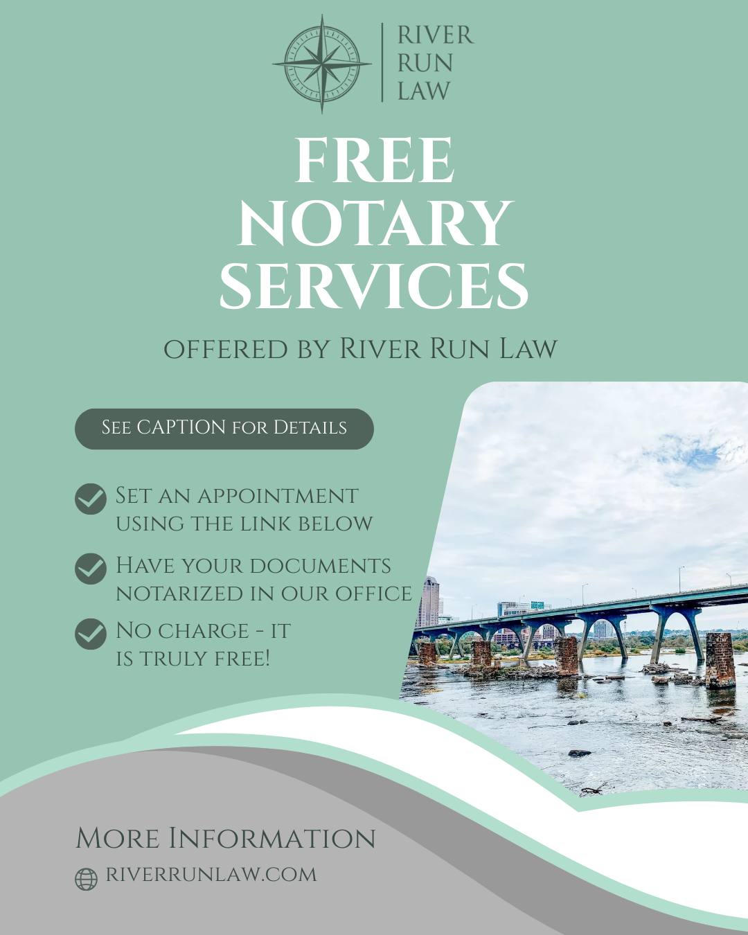 Free Notary Services at River Run Law - River Run Law